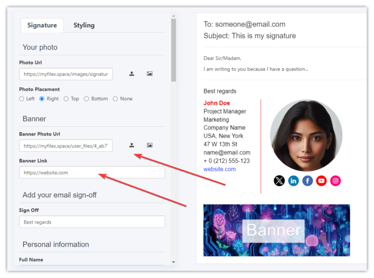 How to create HTML email signatures – Word to HTML