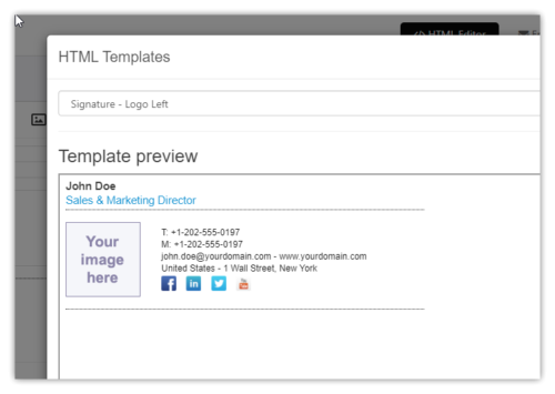 How to create HTML email signatures - Word to HTML