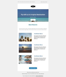Email Designer Online - Cree gratis correos electrónicos HTML atractivos